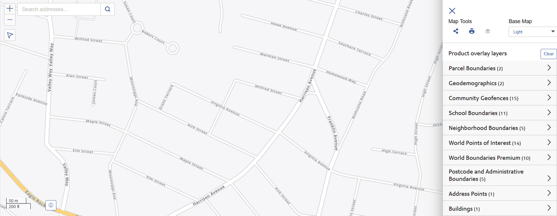 Precisely Streets: Robust street-level data for mapping & analysis