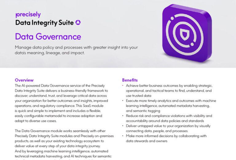 Data360 Govern: Find, Understand, and Use Trusted Data
