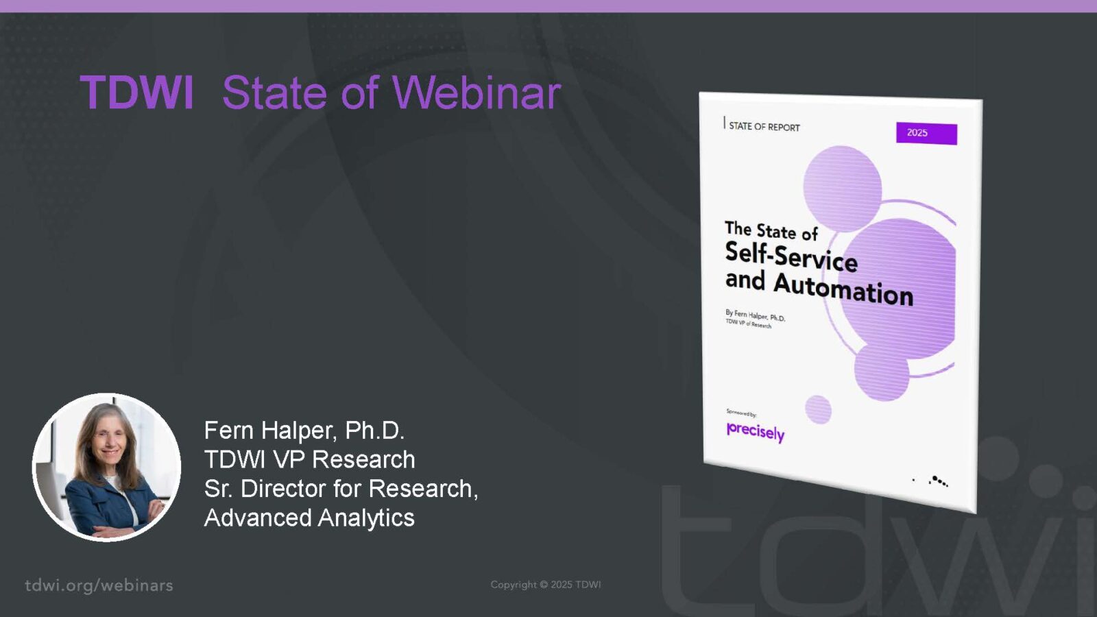 The State of Self-Service and Automation | Precisely