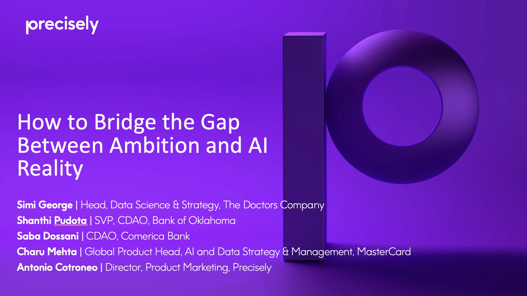 How To Bridge The Gap Between Ambition And Ai Reality Precisely